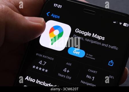 Google Maps logo Stock Photo - Alamy