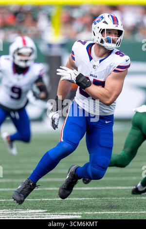 Buffalo Bills defensive end Joey Bosa (97) stands on the sideline ...