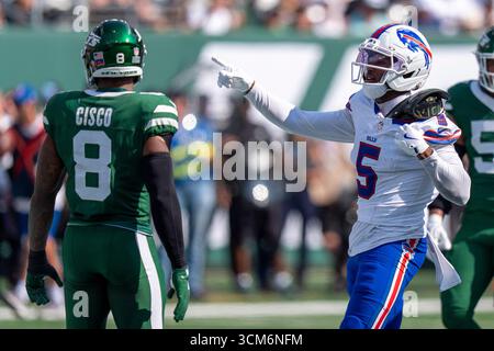 Buffalo Bills wide receiver Joshua Palmer (5) checks with official ...