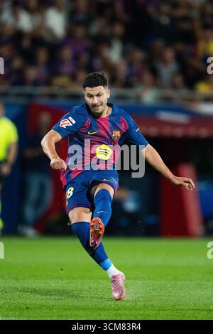 FC Barcelona player (28) Roony Bardghji during trainning session in ...