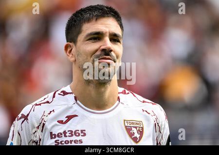 Giovanni Simeone of Torino FC looks dejected during the Serie A ...