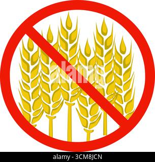 Food Allergy Awareness Month Illustration Background with Milk, Egg and ...