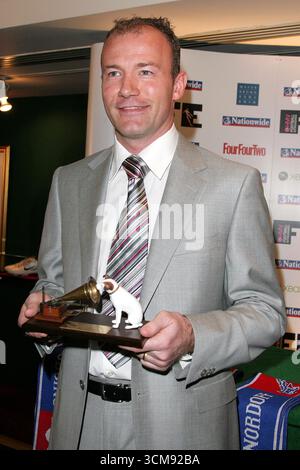 Alan Shearer at the HMV Lifetime Achievement Awards 2006 at Grosvenor ...
