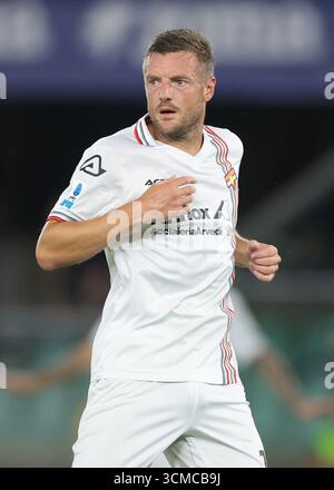 Jamie Vardy of US Cremonese looks on during the Serie A football match ...