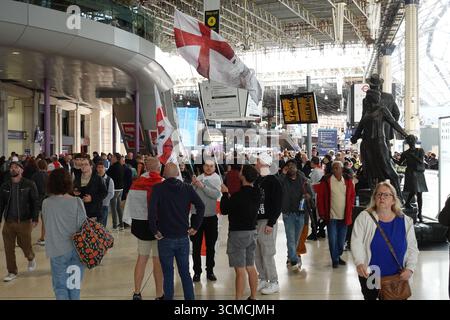 Protesters Gather For The Unite The Kingdom March In London Saturday
