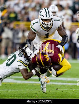 Green Bay Packers safety Javon Bullard before an NFL football game ...