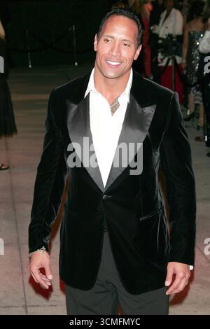 Dwain 'The Rock' Johnson at the Annual Vanity Fair Post Oscar Party ...