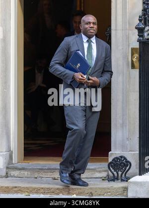 David Lammy the Deputy Prime Minister gestures as he speaks during the ...