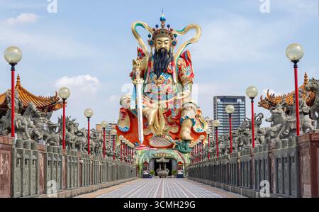 Kaohsiung, Taiwan September 9 2025: Pei Chi Pavilion honors the taoist ...