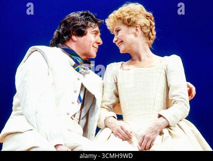Alan Bates (Benedick), Felicity Kendal (Beatrice) in MUCH ADO ABOUT ...