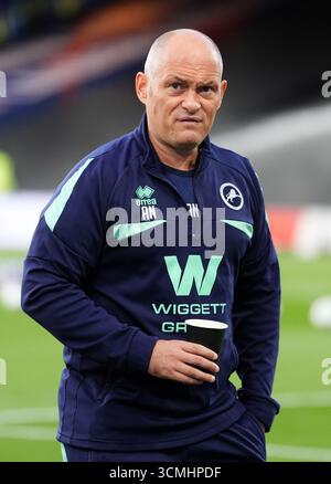 Millwall manager Alex Neil before the Emirates FA Cup third round match ...
