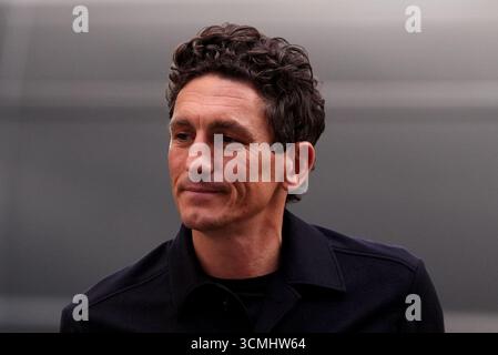 Brentford manager Keith Andrews arrives ahead of the Premier League ...