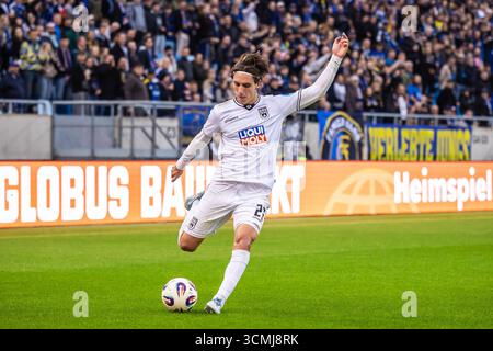 23 Max Brandt (SSV Ulm 1846 Fußball)04.10.2025, Fussball, Saison 2025/ ...