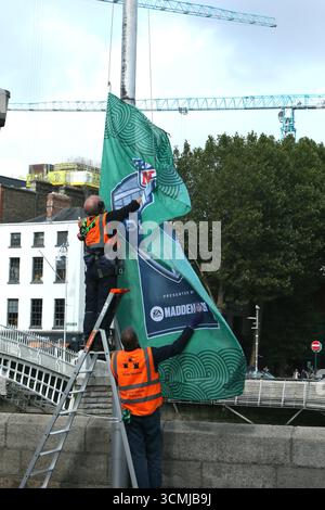 Dublin, Ireland - 16th September 2025 - An electronic billboard on ...