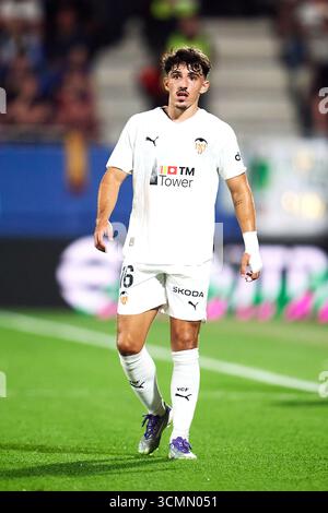 Diego LOPEZ of FC Valencia during the Spanish championship LaLiga ...