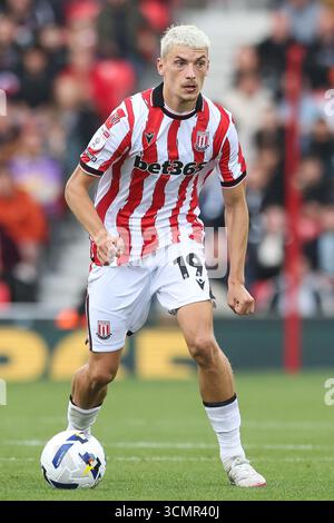 Stoke City's Tomas Rigo during the Sky Bet Championship match at the ...
