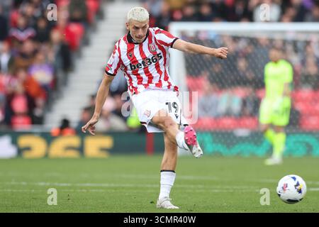 Stoke City's Tomas Rigo during the Sky Bet Championship match at the ...