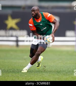 Paschal Ekeji of the Hollywoodbets Sharks during Hollywoodbets Sharks ...
