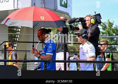 Ferrari driver Lewis Hamilton at the Circuit de Monaco, Monte Carlo ...