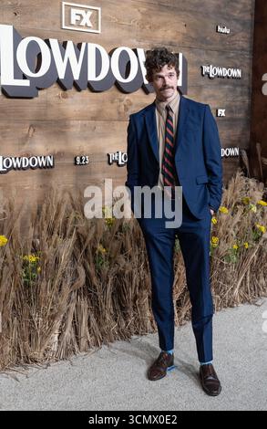 Actor Andre Hyland attends the premiere of FX's "The Lowdown" at ...