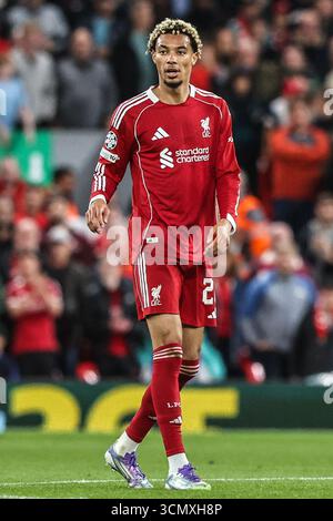 Hugo Ekitike of Liverpool during the UEFA Champions League Matchday 5 ...