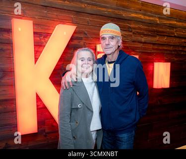 Sinead Cusack and Jeremy Irons at the Irish Post Awards 2023, JW ...