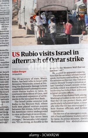 Secretary of State Marco Rubio talks with Vice President JD Vance ...