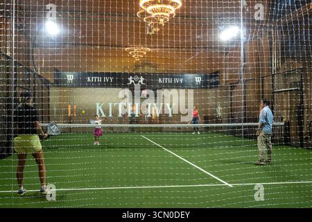 Vanderbilt Hall hosts a Padel Court exhibition to promote Kith Ivy ...