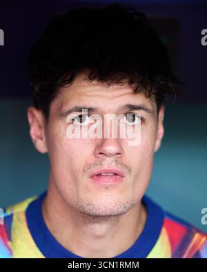 Christian Norgaard of Arsenal FC during the UEFA Champions League’s ...