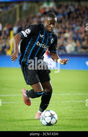 Club's Carlos Forbs pictured in action during a soccer game between ...