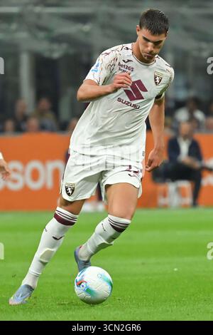 Cesare Casadei of Torino FC celebrates goal during the Serie A match ...