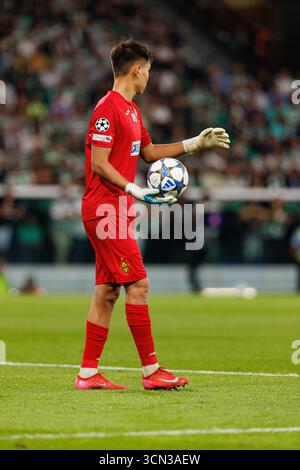 Sherkhan Kalmurza seen during Champions League 25 26 league phase game ...