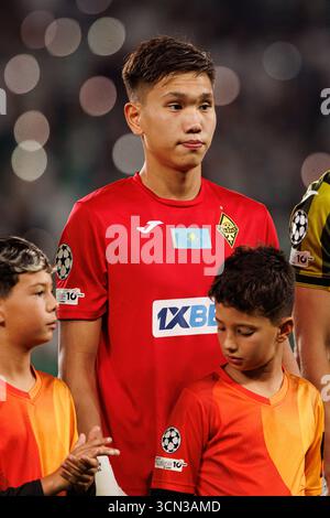 Sherkhan Kalmurza seen during Champions League 25 26 league phase game ...