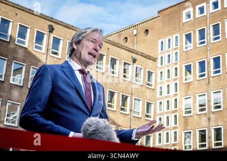 THE HAGUE – Foort van Oosten, Minister of Justice and Security, during ...