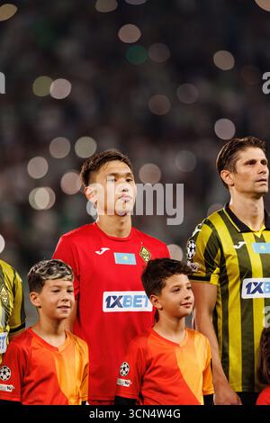 Sherkhan Kalmurza seen during Champions League 25 26 league phase game ...