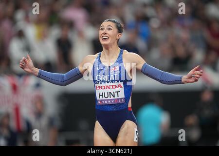 Georgia Hunter-Bell of Great Britain & NI competing in the women’s 800m ...