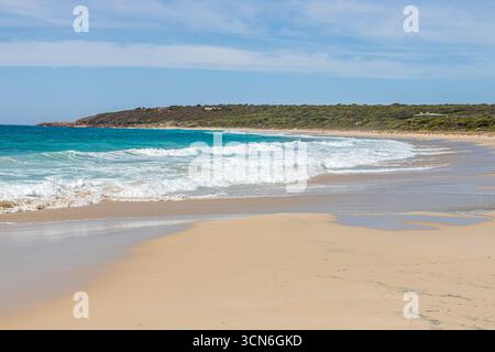White sand beach at Bunker Bay near Naturaliste, Margaret River area ...