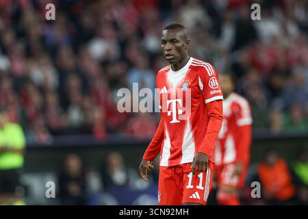 Nicolas Jackson of Bayern Munich seen in action during the UEFA ...