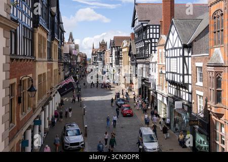 Medieval Rows, Eastgate Street, Chester, Cheshire, England, United ...