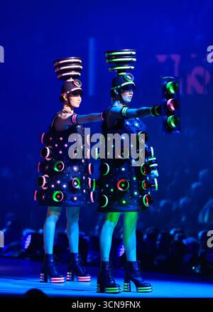 Wellington, New Zealand. 19th Sep, 2022. Artists perform the Yellow ...