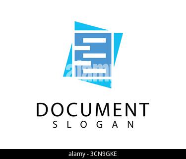 vector logo document Stock Vector Image & Art - Alamy
