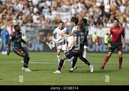 Cristian Shpendi during the Italian championship Serie B football match ...