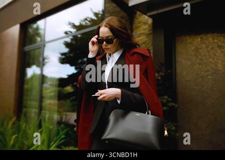 Bugonia (2025)Emma Stone as Michelle *Filmstill - Editorial Use Only ...
