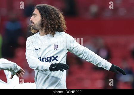 Marc Cucurella of Chelsea in the pregame warmup session during the ...