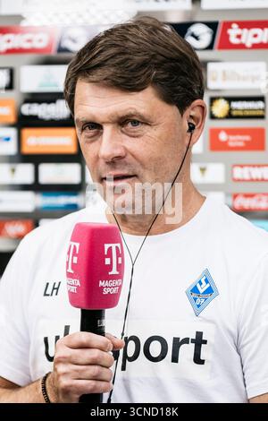 Luc Holtz (SV Waldhof Mannheim 07, Head Coach) in interview with ...