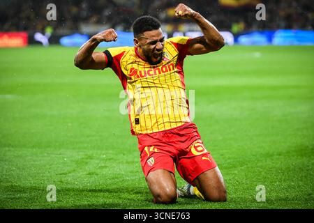 Matthieu Udol of Lens during the French championship Ligue 1 football ...
