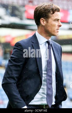 Burnley manager Scott Parker before the Premier League match at ...