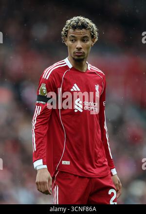 Hugo Ekitike of Liverpool during the Premier League match Liverpool vs ...