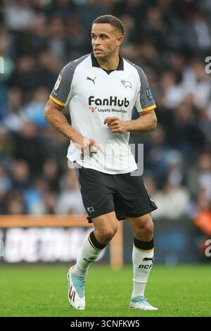 Derby County's Carlton Morris during the Sky Bet Championship match at ...
