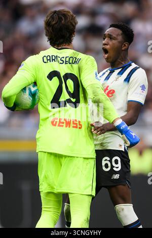 Marco Carnesecchi of Atalanta BC during the match of 18th day of the ...